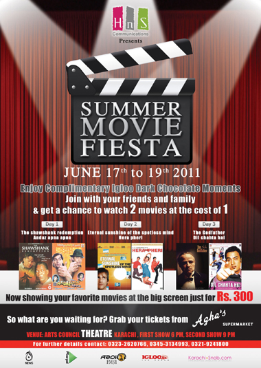Summer Movie Fiesta in Karachi