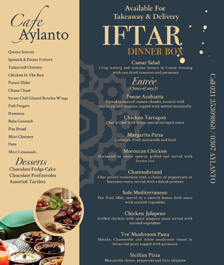 Ramadan Restaurant Guide Karachi 2021 - Best Iftar and Sehri Deals