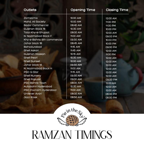 Ramadan Restaurant Guide Karachi 2021 - Best Iftar and Sehri Deals